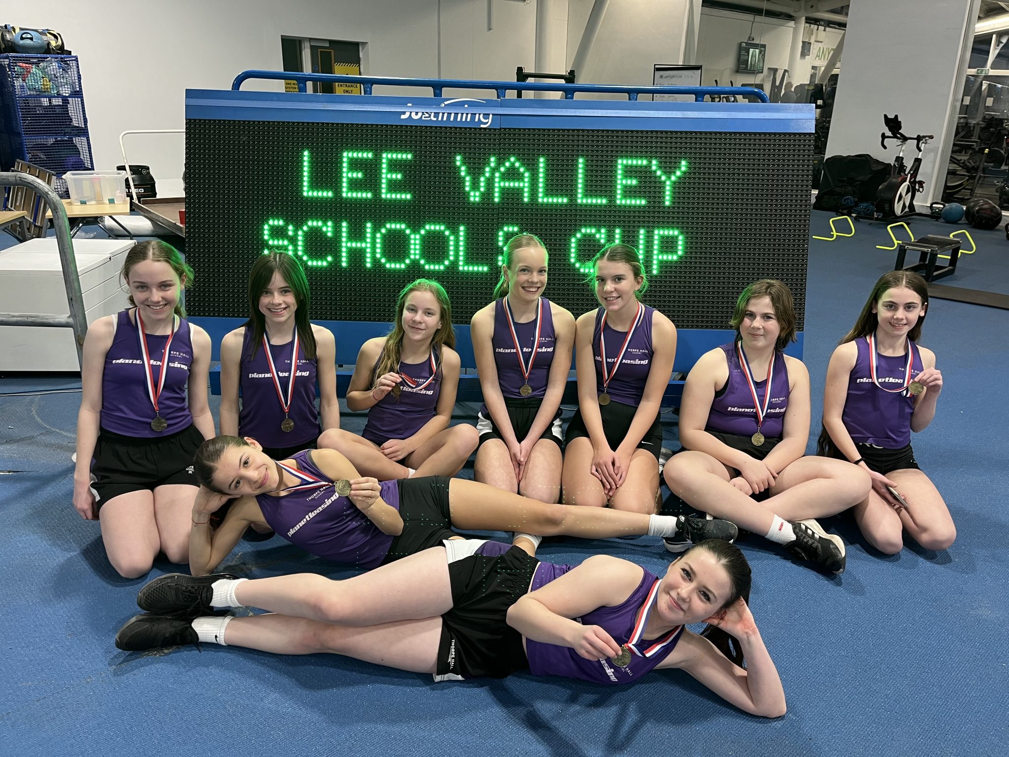 THS Year 7 girls are Indoor Athletics Schools Cup champions! | Thorpe ...